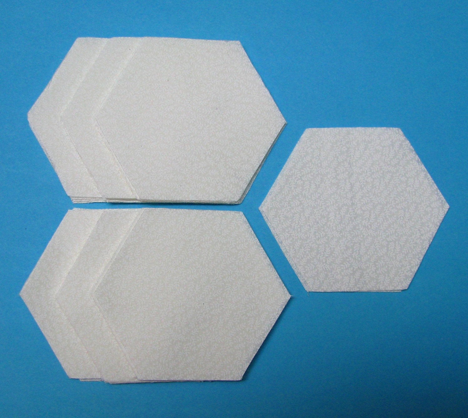 EPP Hexagons honeycomb cotton DIY precut 50 hexies | Etsy