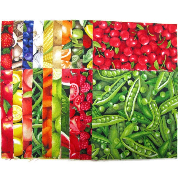 Vegetable Fabric - Etsy