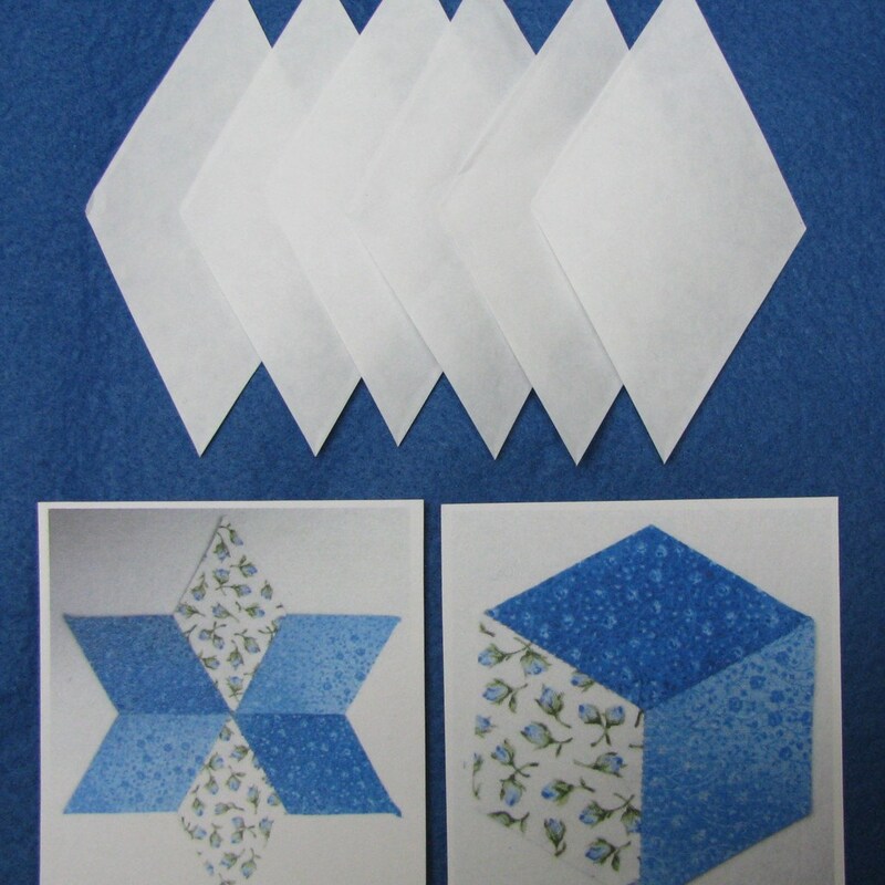 Tumbling Block Quilt - Etsy