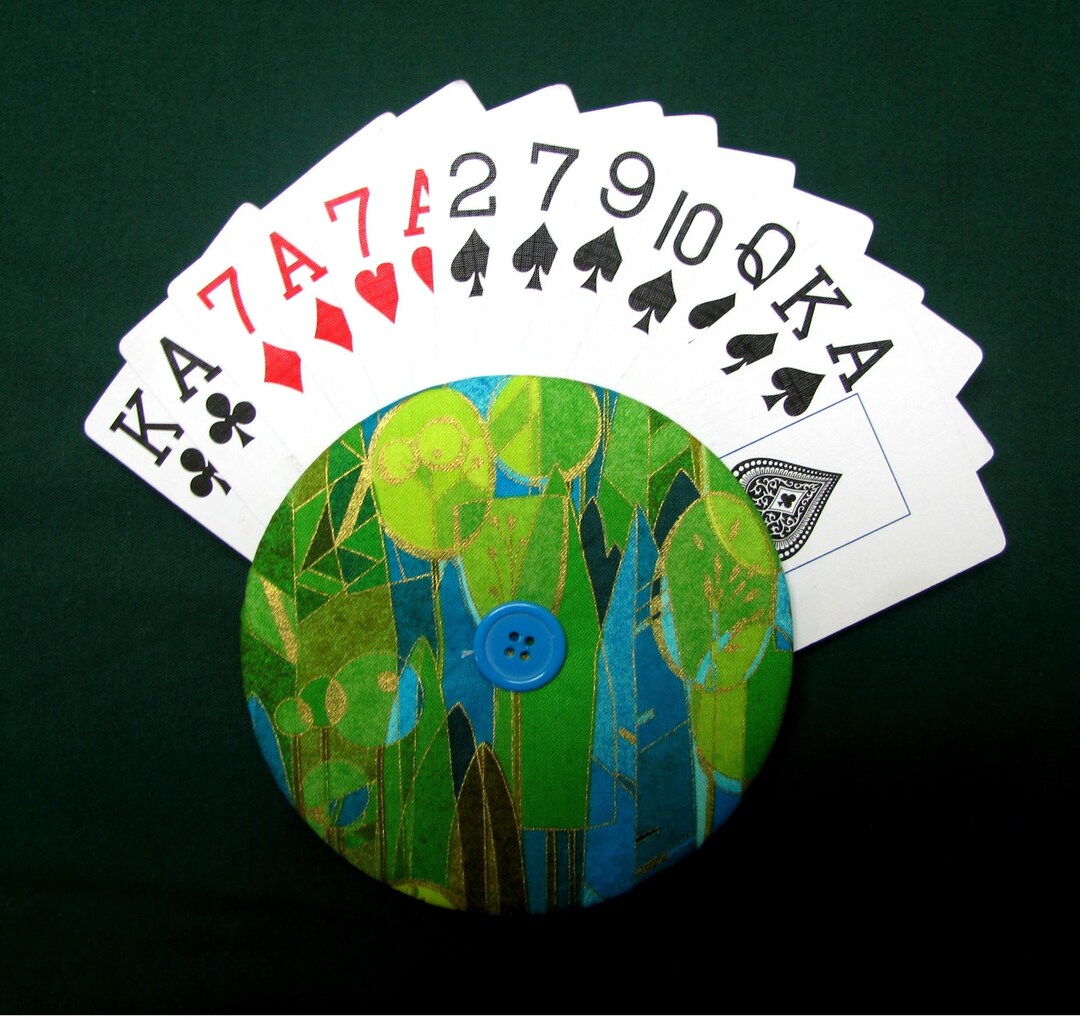 PLAYING CARD HOLDER, Heavy Duty Double Thickness, Cotton, Padded, Card ...