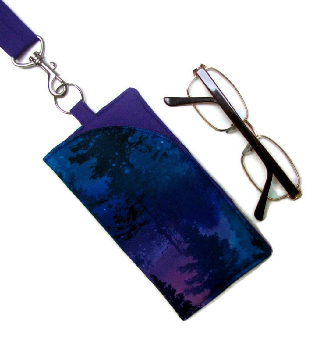 Aurora Cotton Lanyard Case, Eyeglass & Rotary Cutter Holder - Etsy