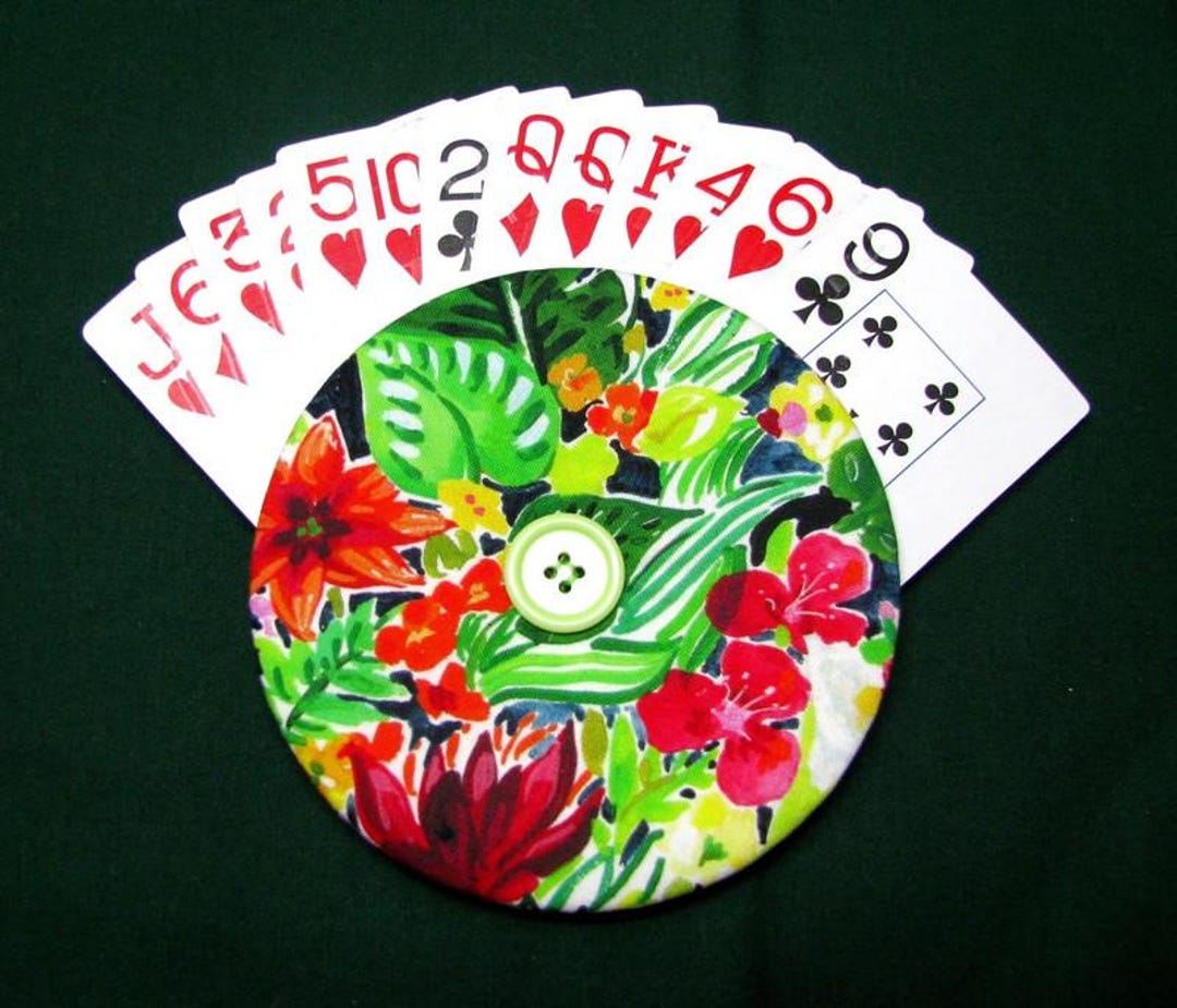 PLAYING CARD HOLDER, Heavy Duty Double Thickness, Cotton, Padded, Card ...
