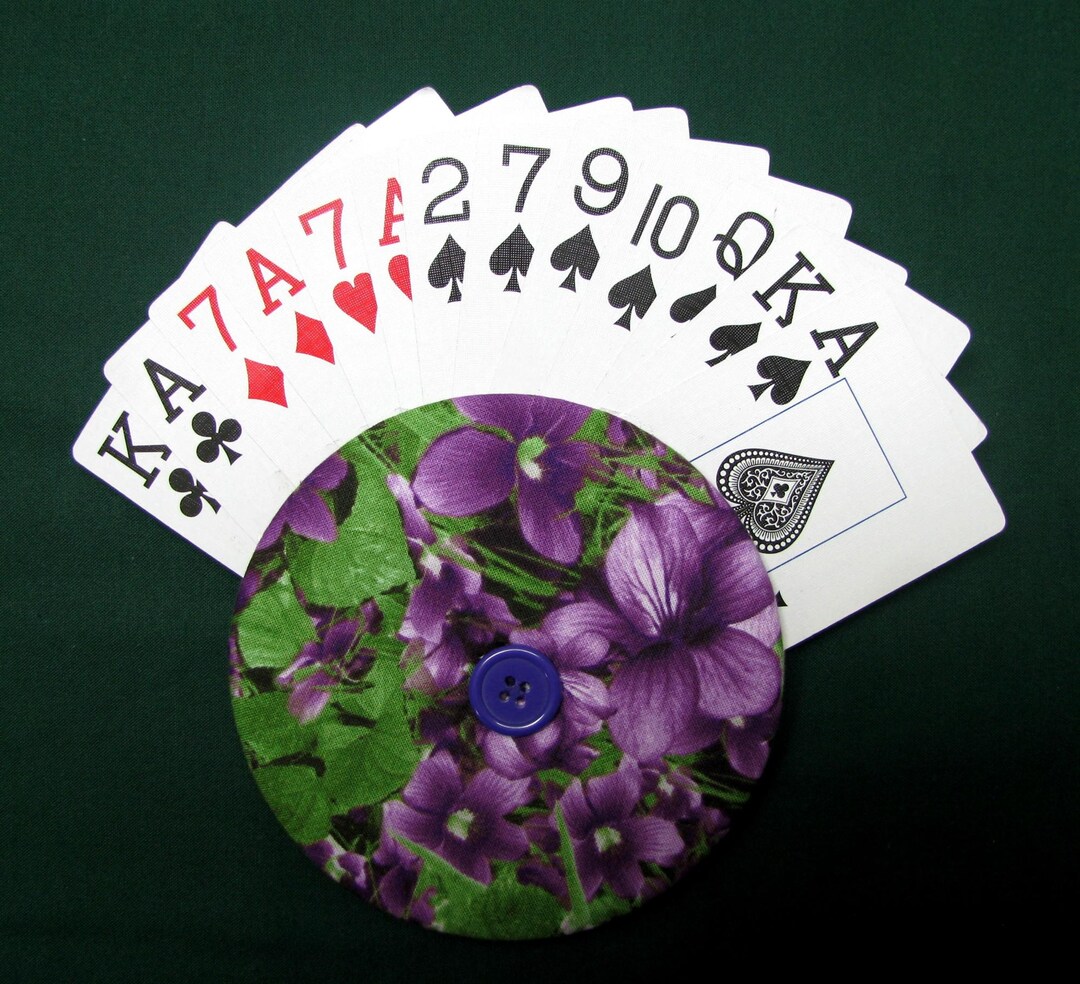 PLAYING CARD HOLDER, Heavy Duty Double Thickness, Cotton, Padded, Card ...