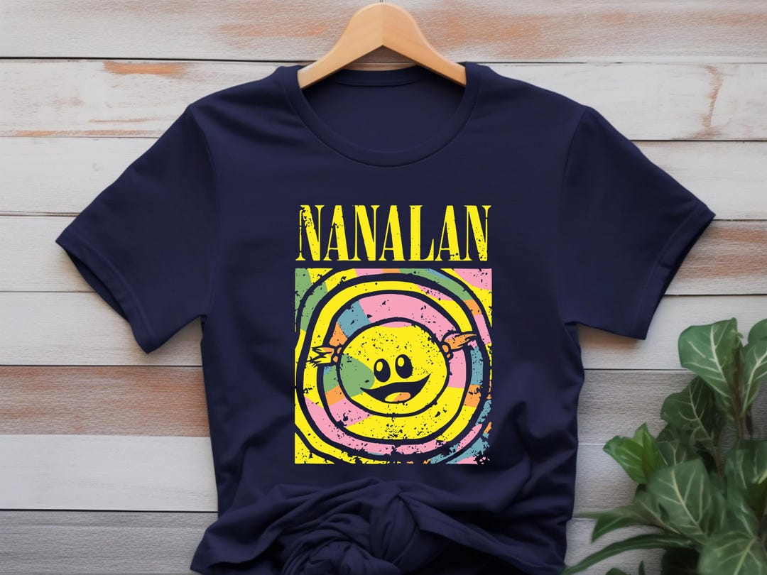 Vintage Nanalan Meme T-shirt: Retro Cartoon Clothing - Etsy