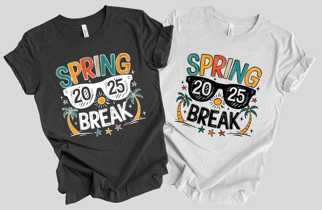 Spring Break 2025 Shirts,family Spring Break Tee,custom Spring Break ...