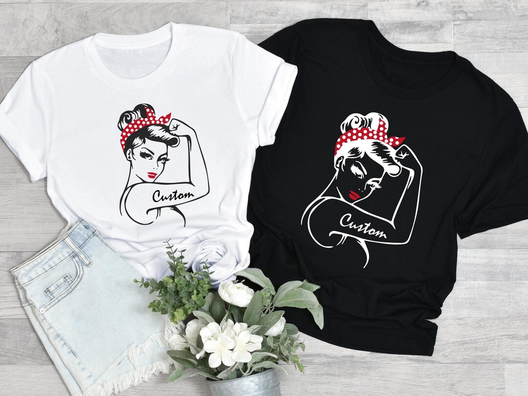 Womens Day Tshirt, Rosie the Riveter Shirt, We Can Do It T-shirt ...