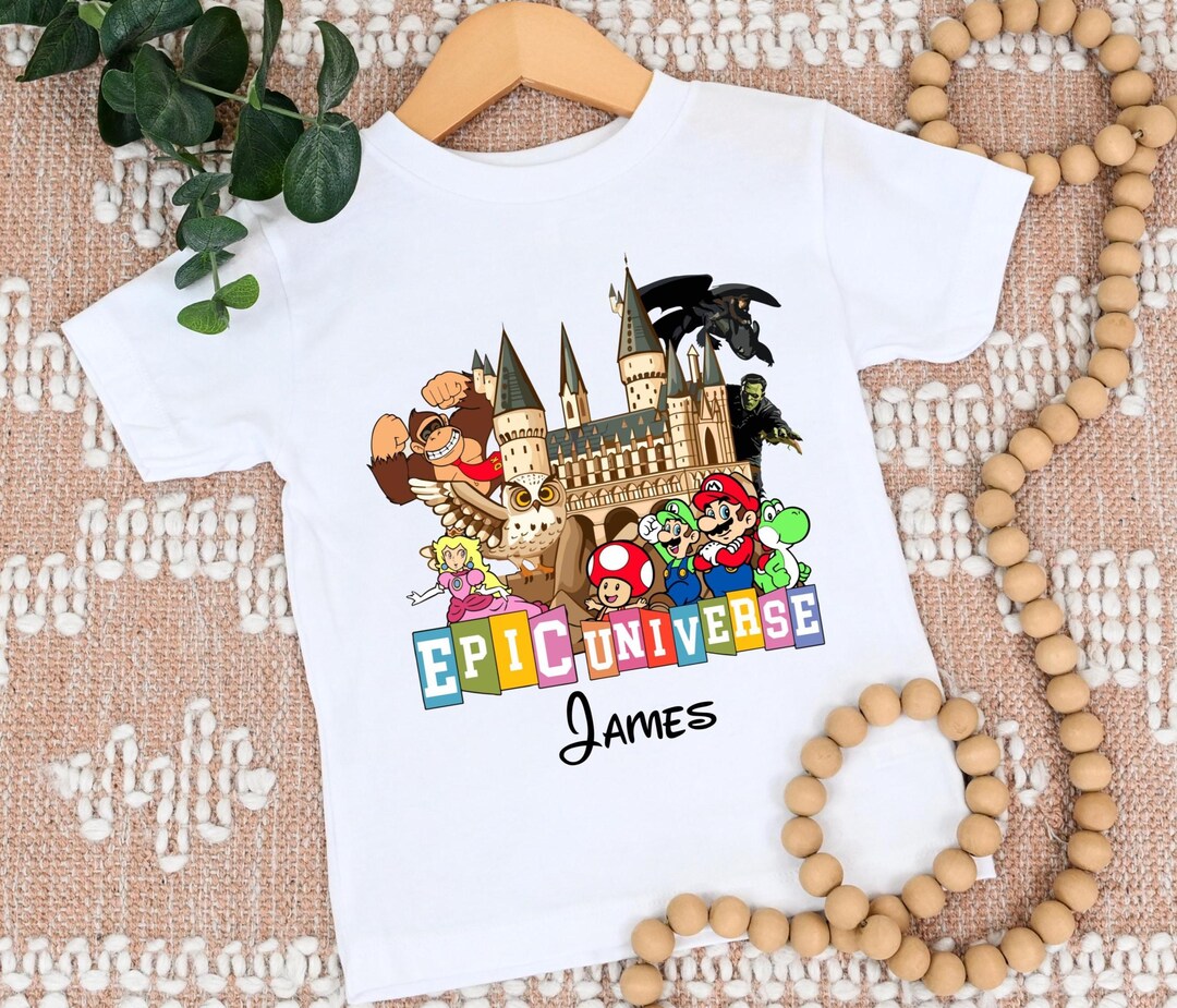 Epic Universe Family Shirts, Custom Epic Universe Shirt, Universal Epic ...