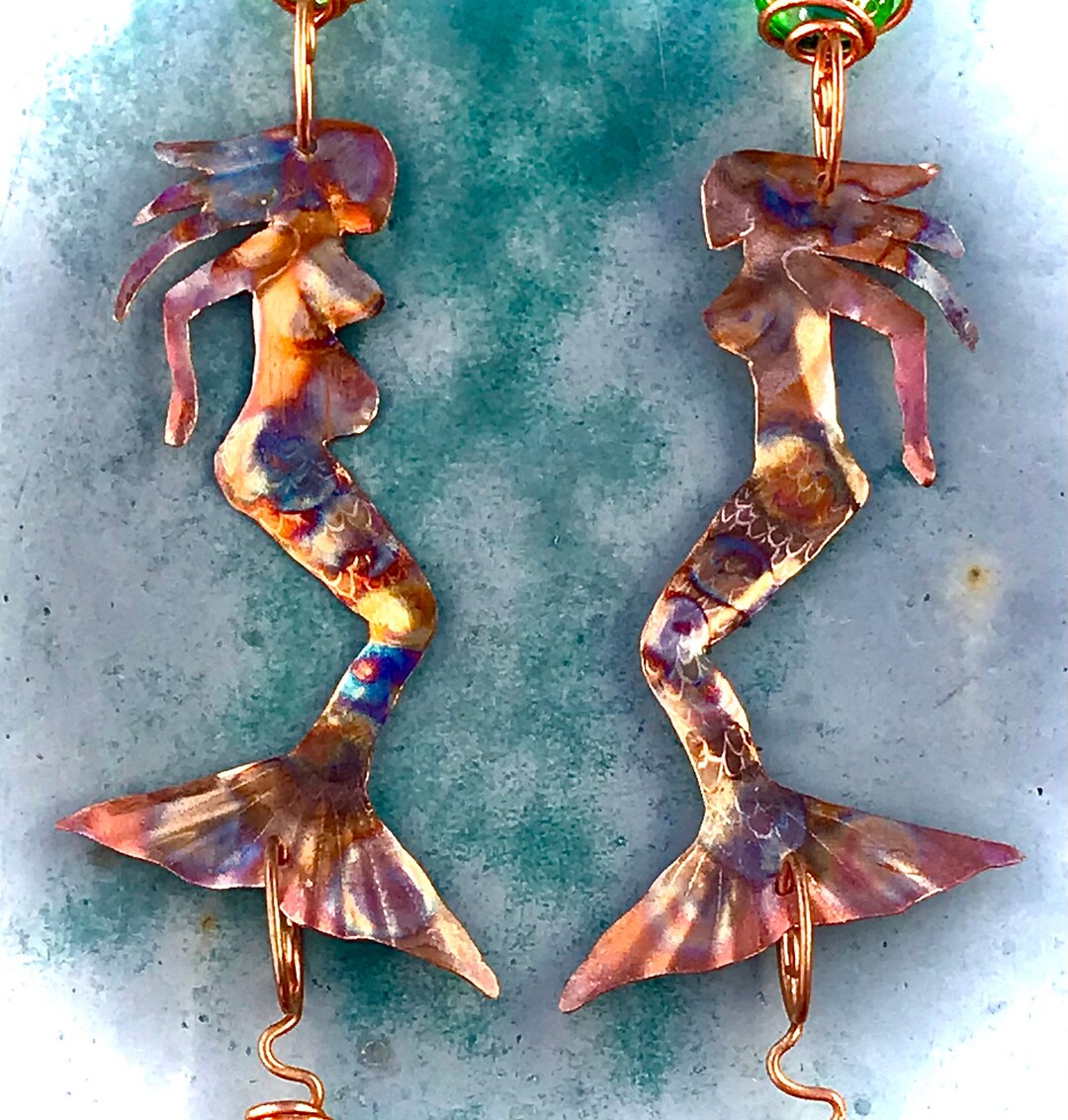 Mermaid or Curvy/pregnant Mermaid Sun Catcher Window Jewelry - Etsy