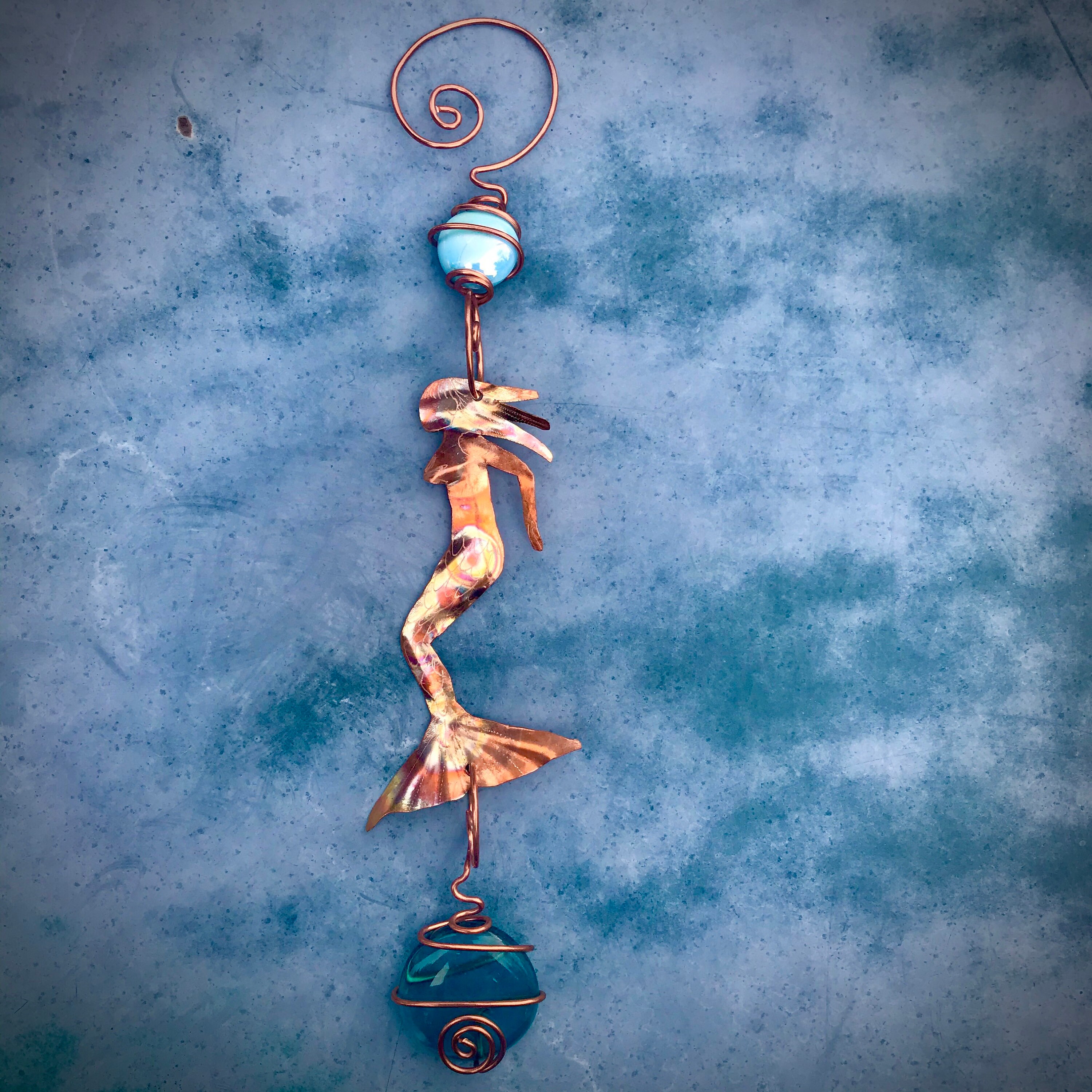 Mermaid or Curvy/pregnant Mermaid Sun Catcher Window Jewelry - Etsy