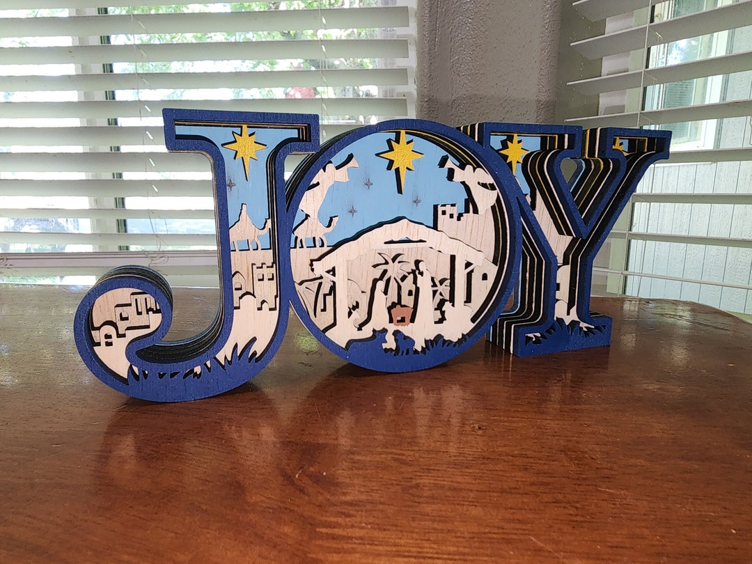 JOY to the World! This is a Cute Representation of the Nativity Scene ...
