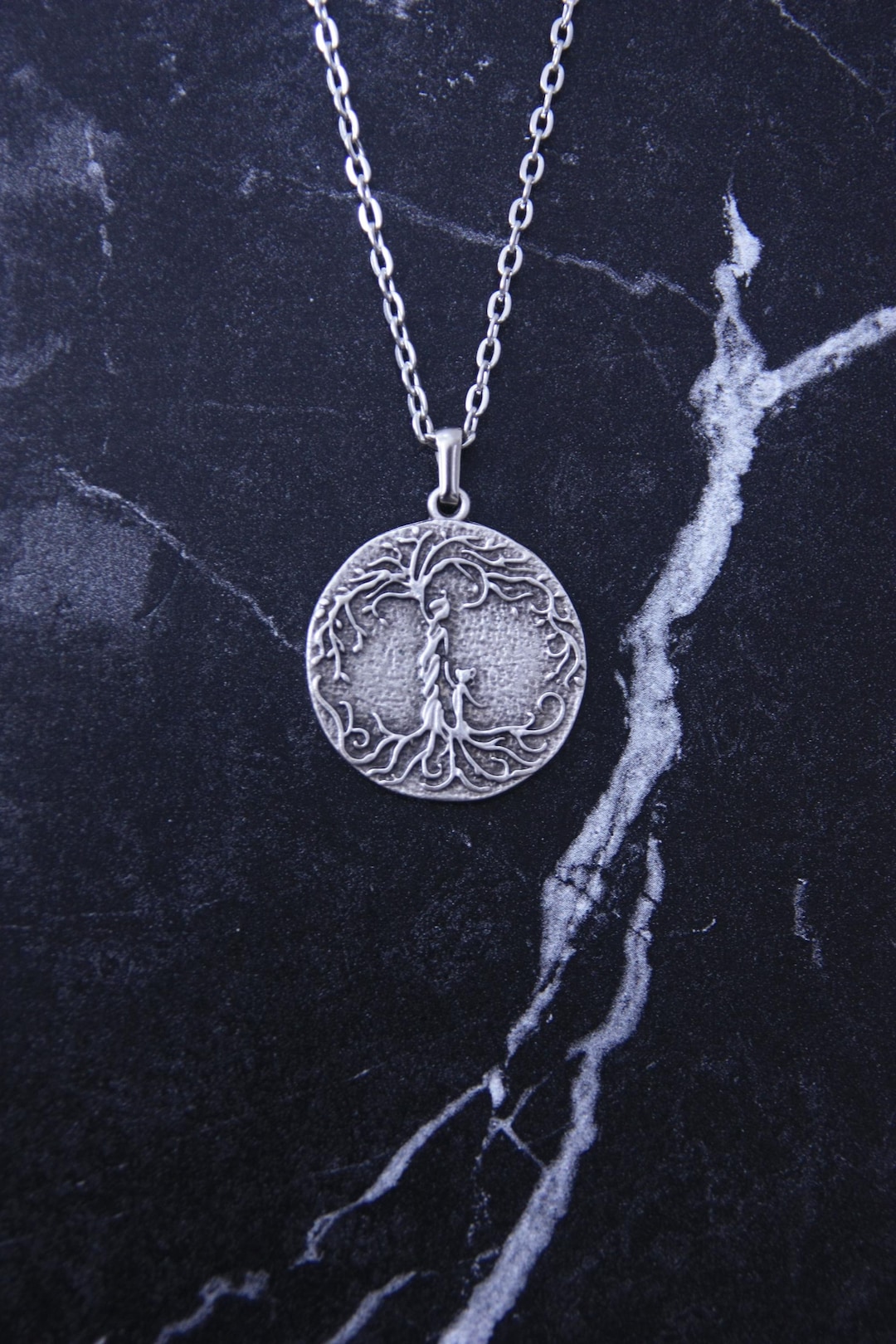 Mother and Child Tree of Life Antique Silver Plated Necklace for Women ...