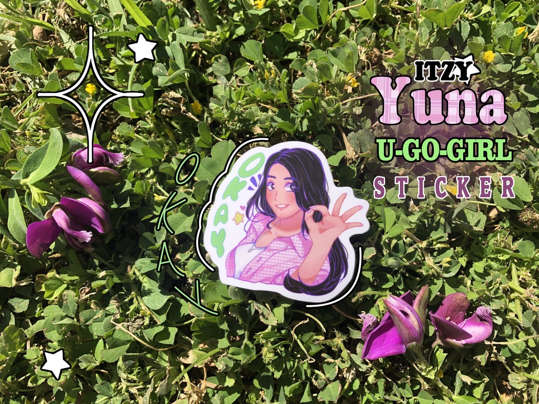 Yuna U-GO-GIRL Itzy Midzy Kpop Vinyl Stickers - Etsy