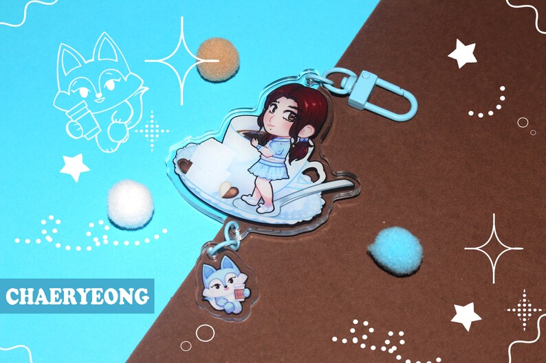 ITZY Acrylic Keychains Yeji Lia Ryujin Chaeryeong Yuna WDZY Kpop - Etsy
