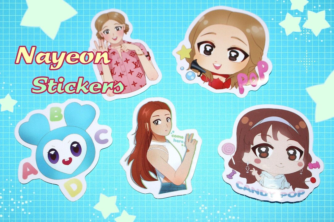 TWICE Im Nayeon Pop ABCD Kpop Bias Pack Vinyl Sticker - Etsy