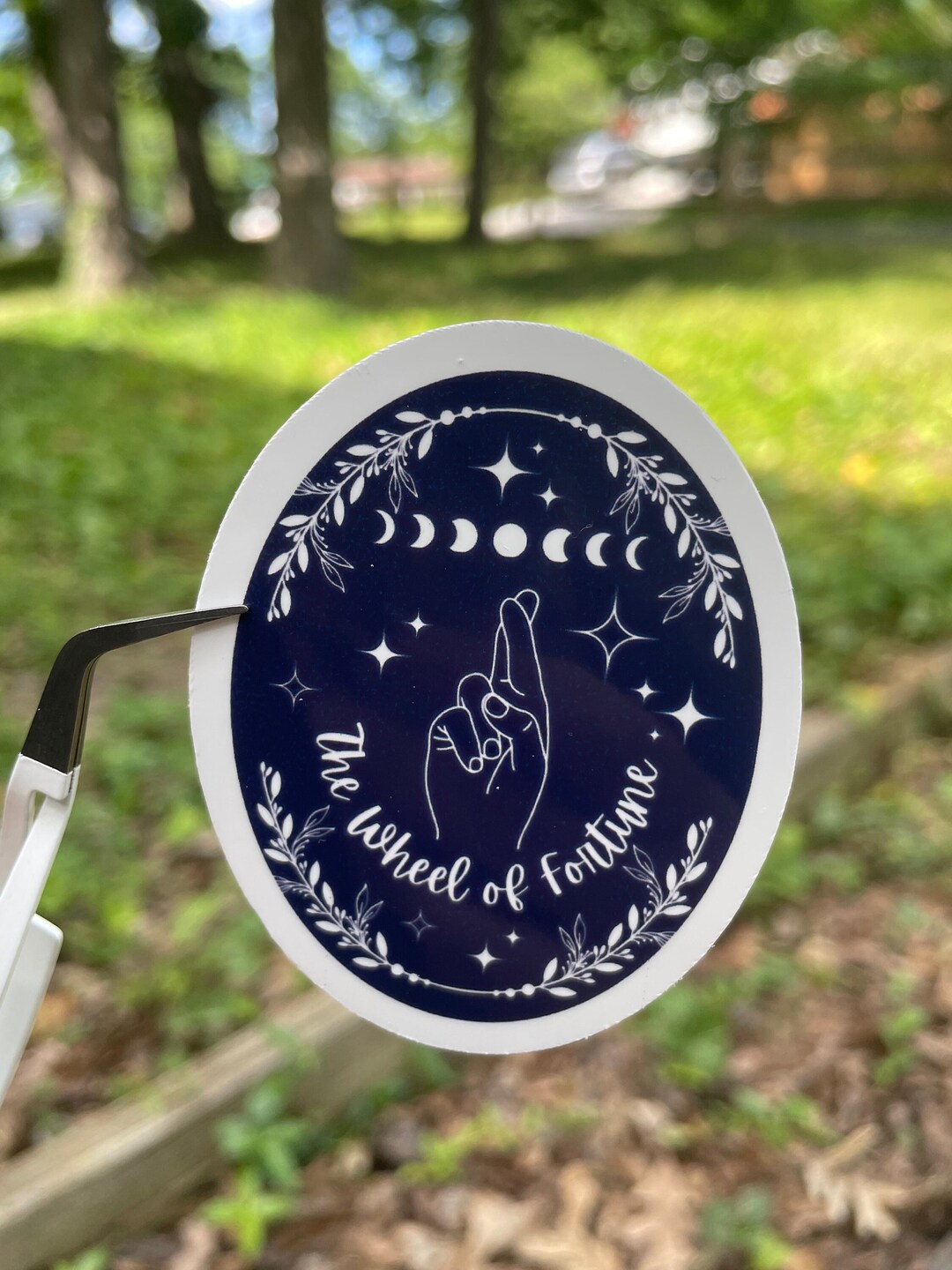 Wheel of Fortune Sticker I Tarot Sticker I Bookish Sticker I Kindle ...