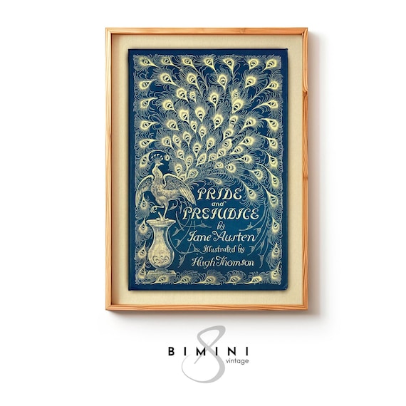 Copertina Del Libro Vintage Orgoglio E Pregiudizio Orgoglio E