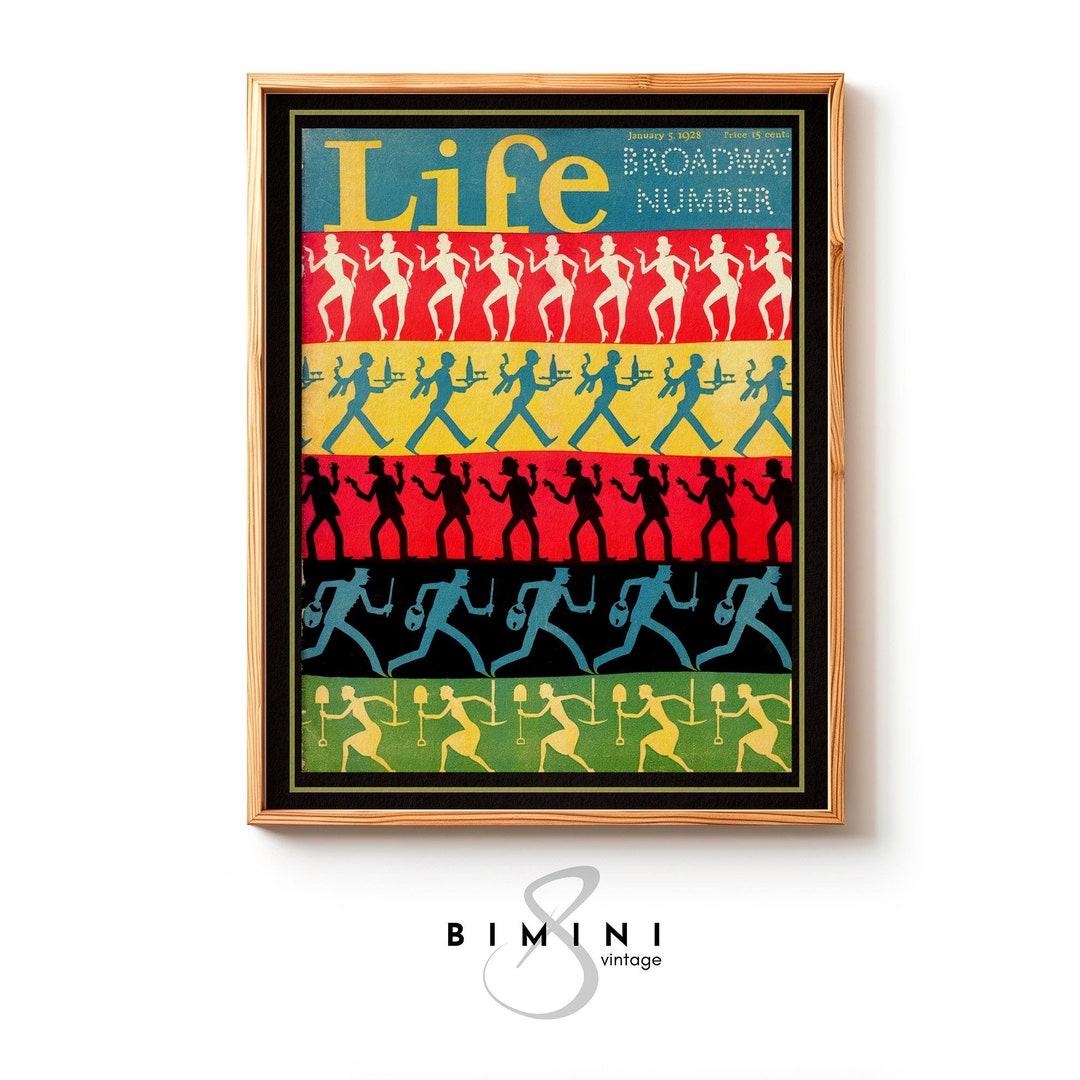 Vintage Life Magazine Cover, Broadway Print, Vintage Musical Theatre ...