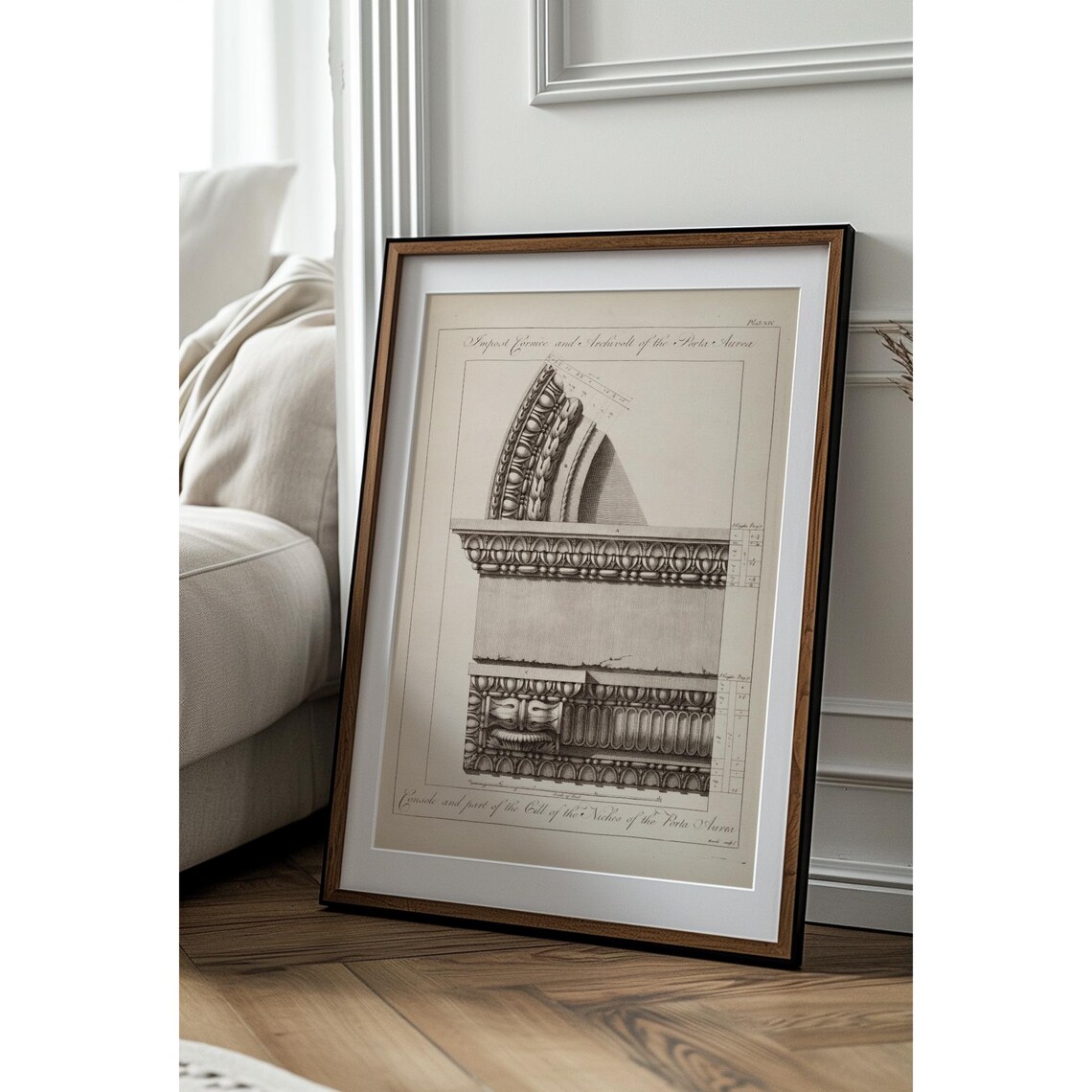 Set of 3 Detailed Architecture Drawing Print, Printable Classic Roman ...