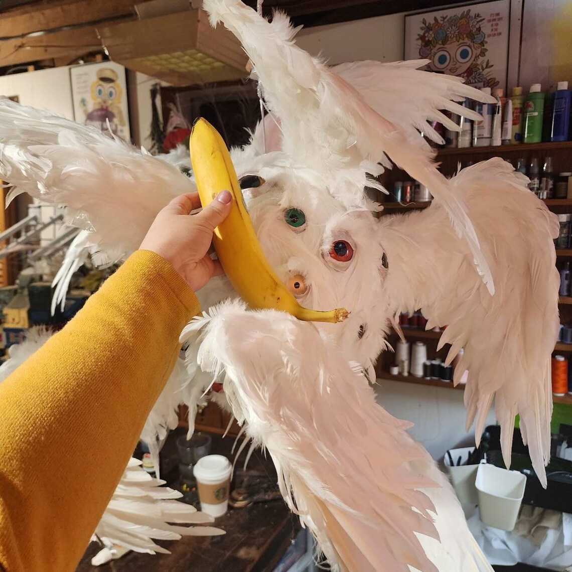 Biblically Accurate Angel Sculpture 4' - Etsy