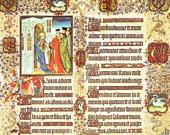 Medieval Book Art - Etsy