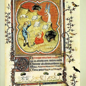 Medieval Art Book Of Hours Illustrated Manuscript 15th Century Art