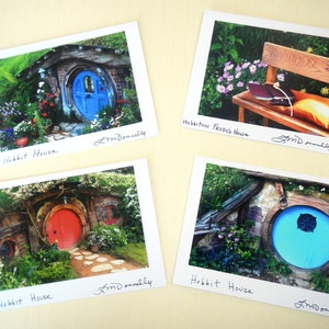 Hobbit Houses, Hobbiton Movie Set, the Hobbit, Lord of the Rings, Movie ...