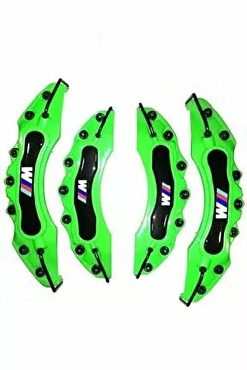 BMW M POWER Brake Caliper Covers Green Emblem Rim Wheel Set of 4 - Etsy