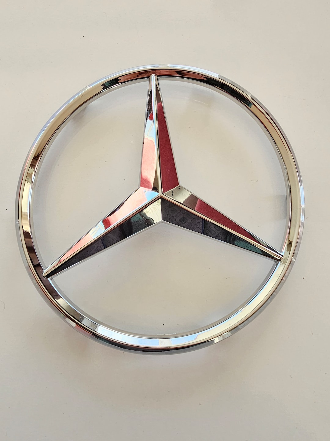 Silver Badge Mercedes-benz Star Grill Grille Emblem A2078170016 186mm ...