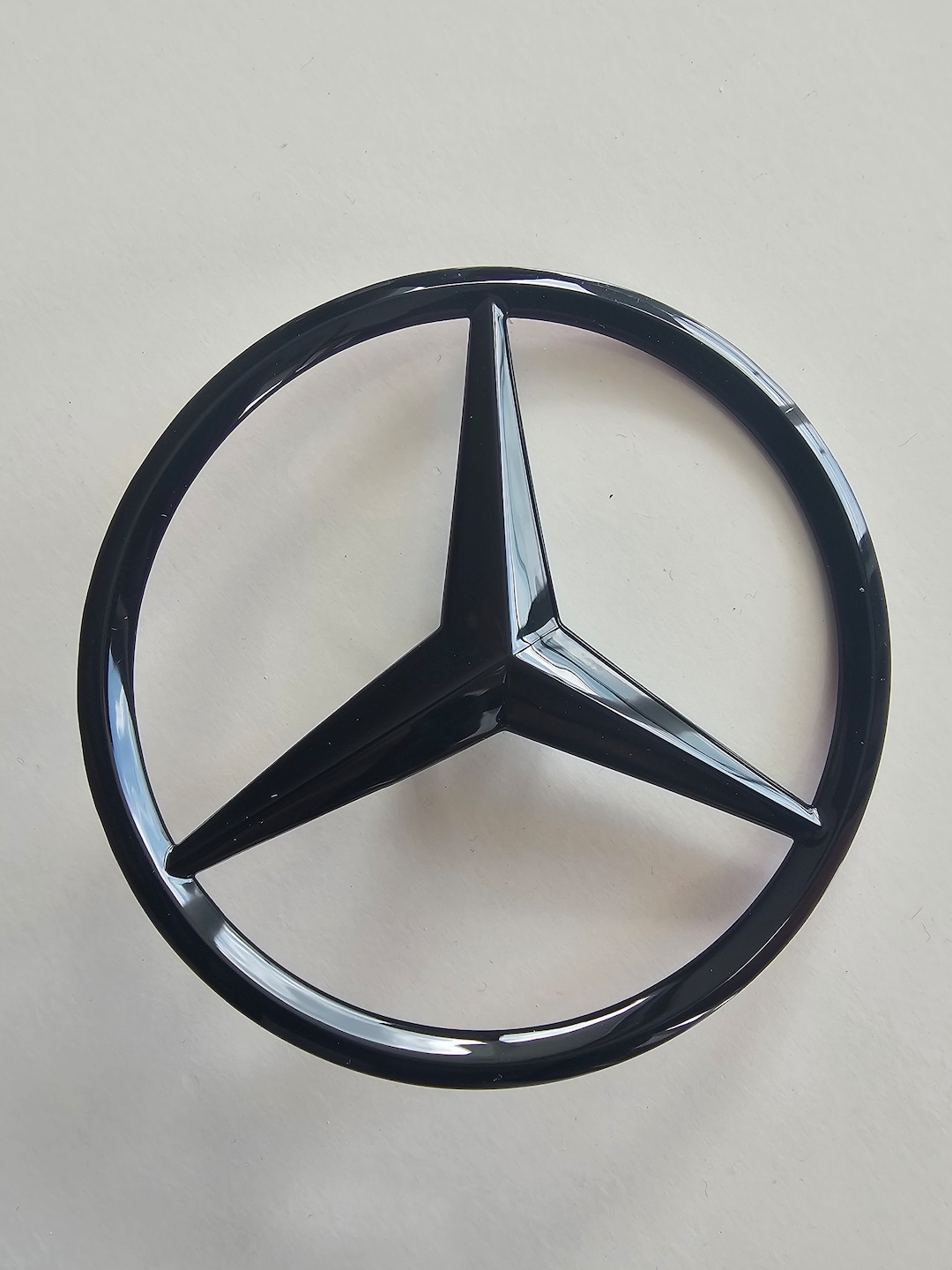 Trunk Star Emblem Gloss Black Rear Logo Badge Fit for Mercedes W176 ...