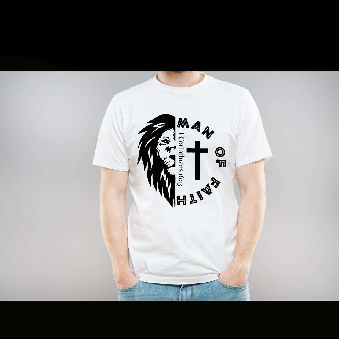 Man of God Svg, Jesus Svg, Cross SVG, Christian Svg Png, Man of Faith ...