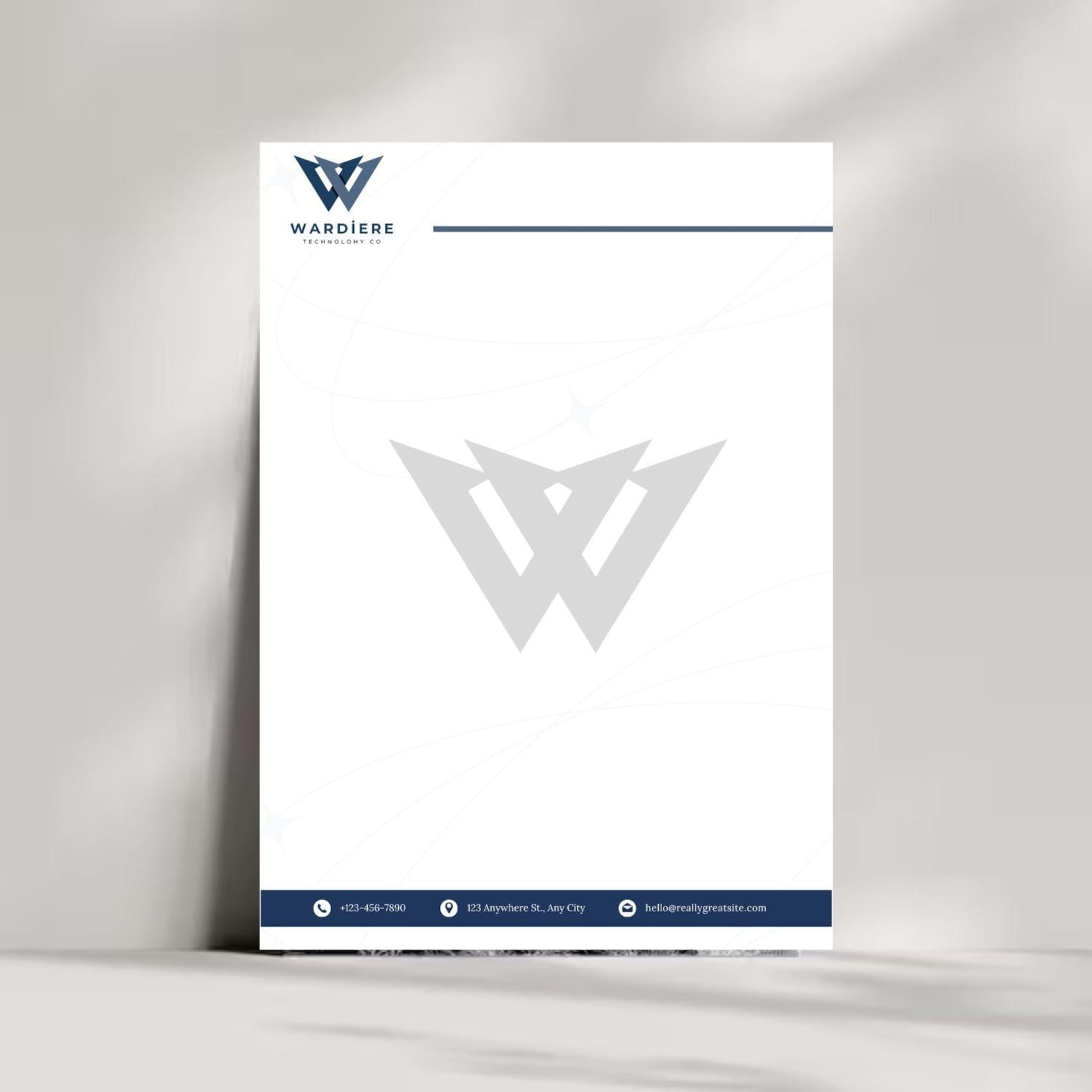 Letterhead Template | Modern and Professional Letterhead | Microsoft ...
