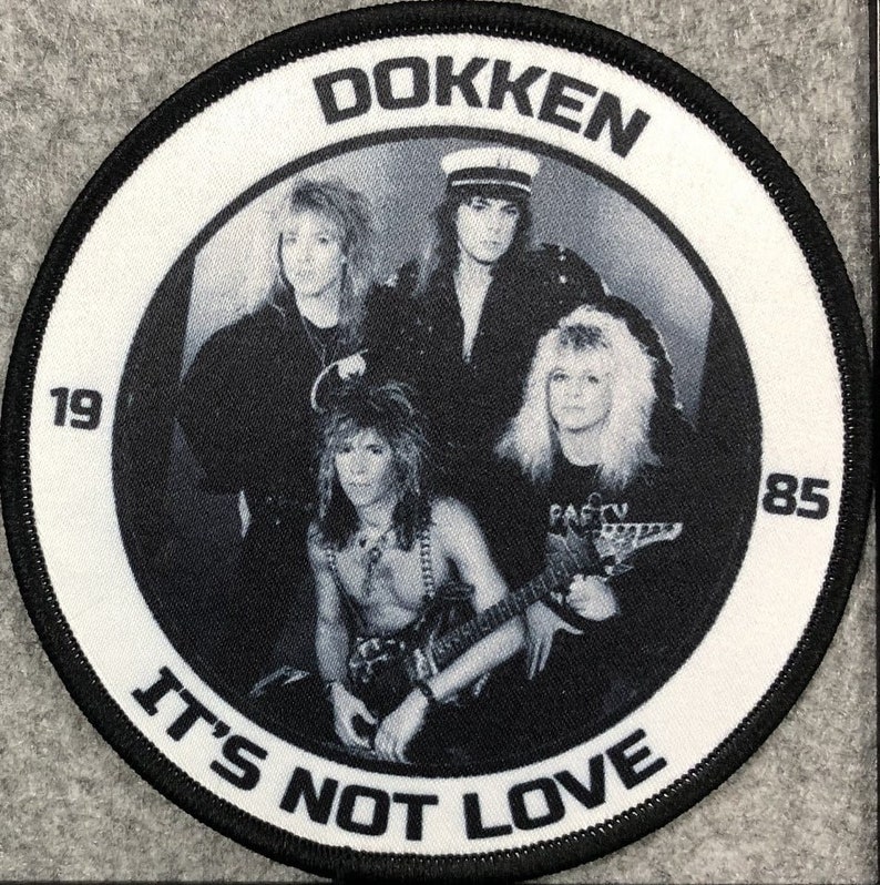 Dokken Patch - Etsy