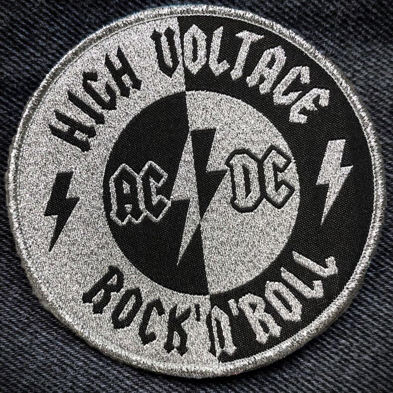 AC/DC High Voltage Rock N Roll Patch - Etsy