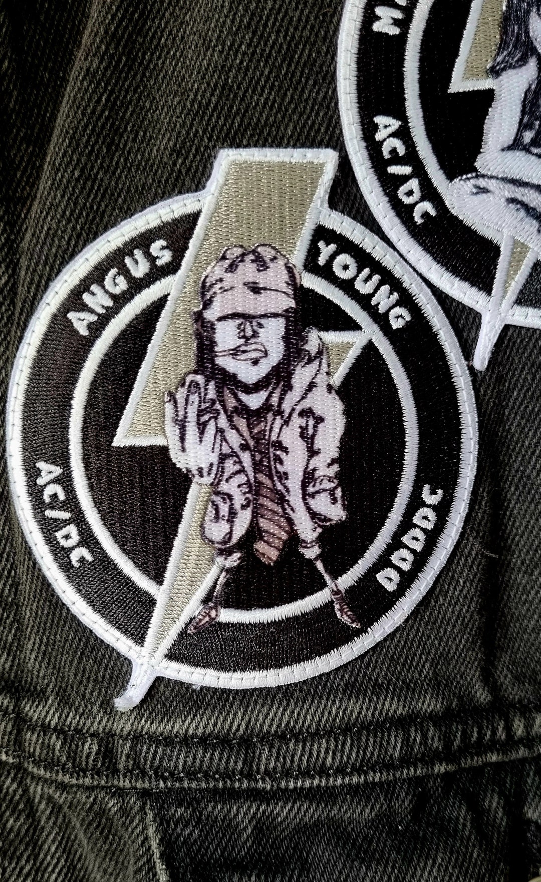 AC/DC Angus Young DDDDC Embroidered Patch - Etsy