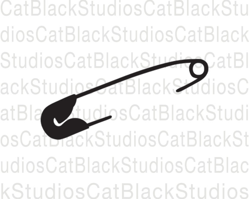 Safety Pin SVG | PNG Instant Digital Download - Etsy