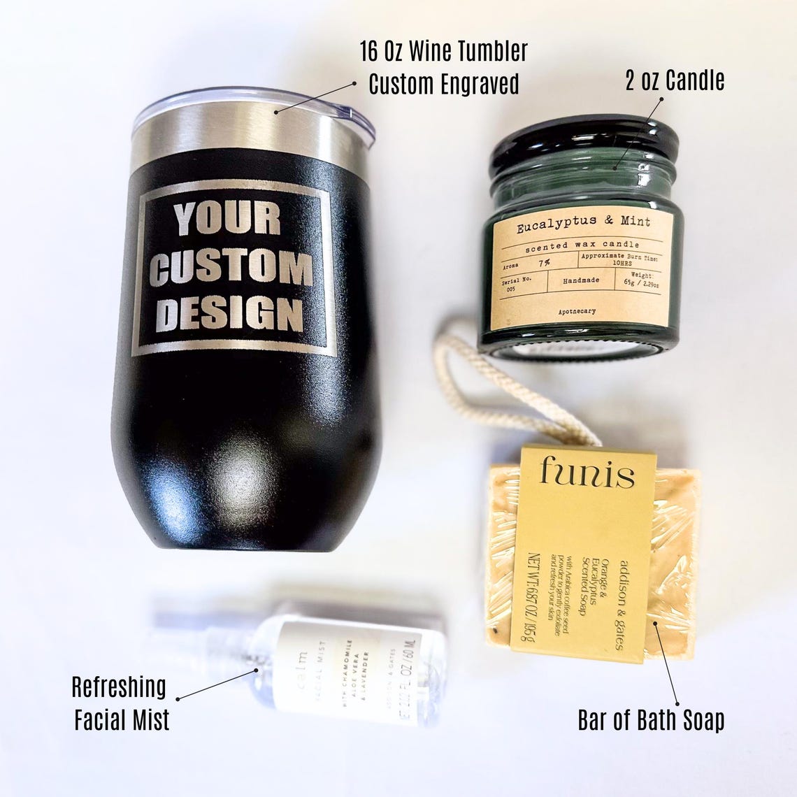 Custom Branded Gift Box for Client on Closing Day Promotional Tumbler ...
