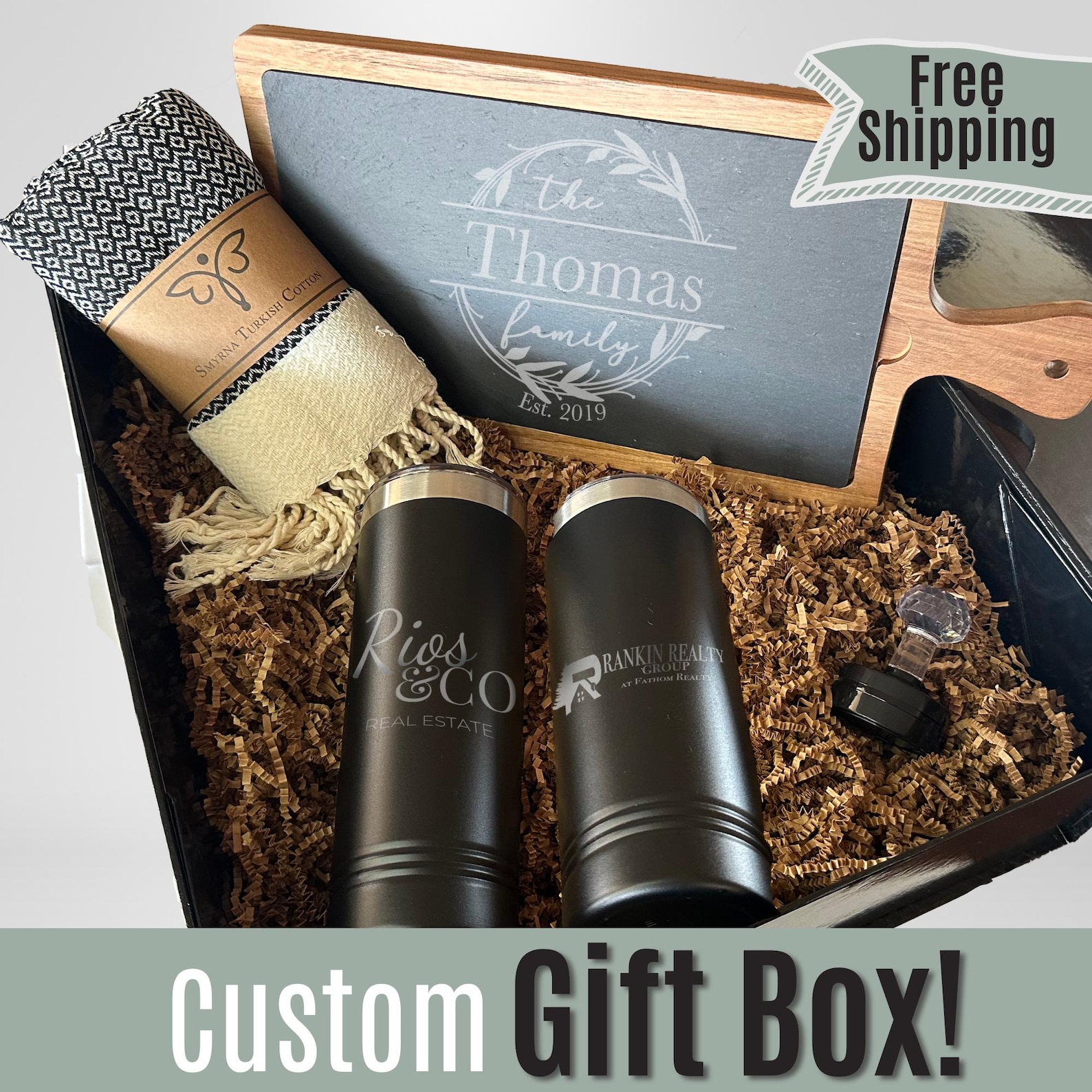 Custom Client Gift for Realtor Closing Gift for Client Housewarming ...