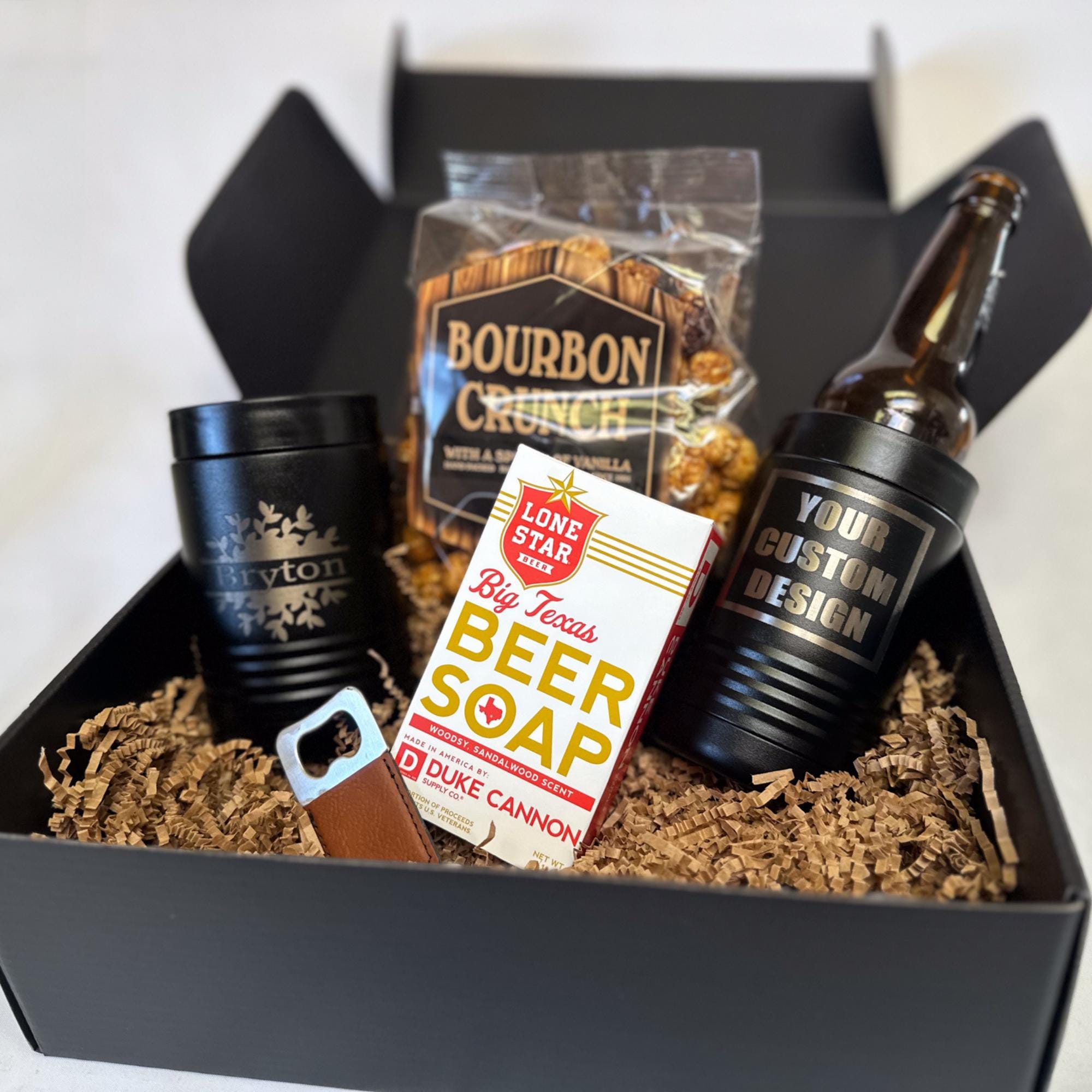 Personalized Beer Themed Gift Basket for Bachelor Party Bridal Party ...