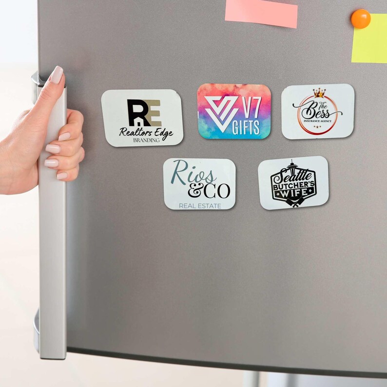 Custom Logo Magnet for Small Business Advertising Promotional Products ...