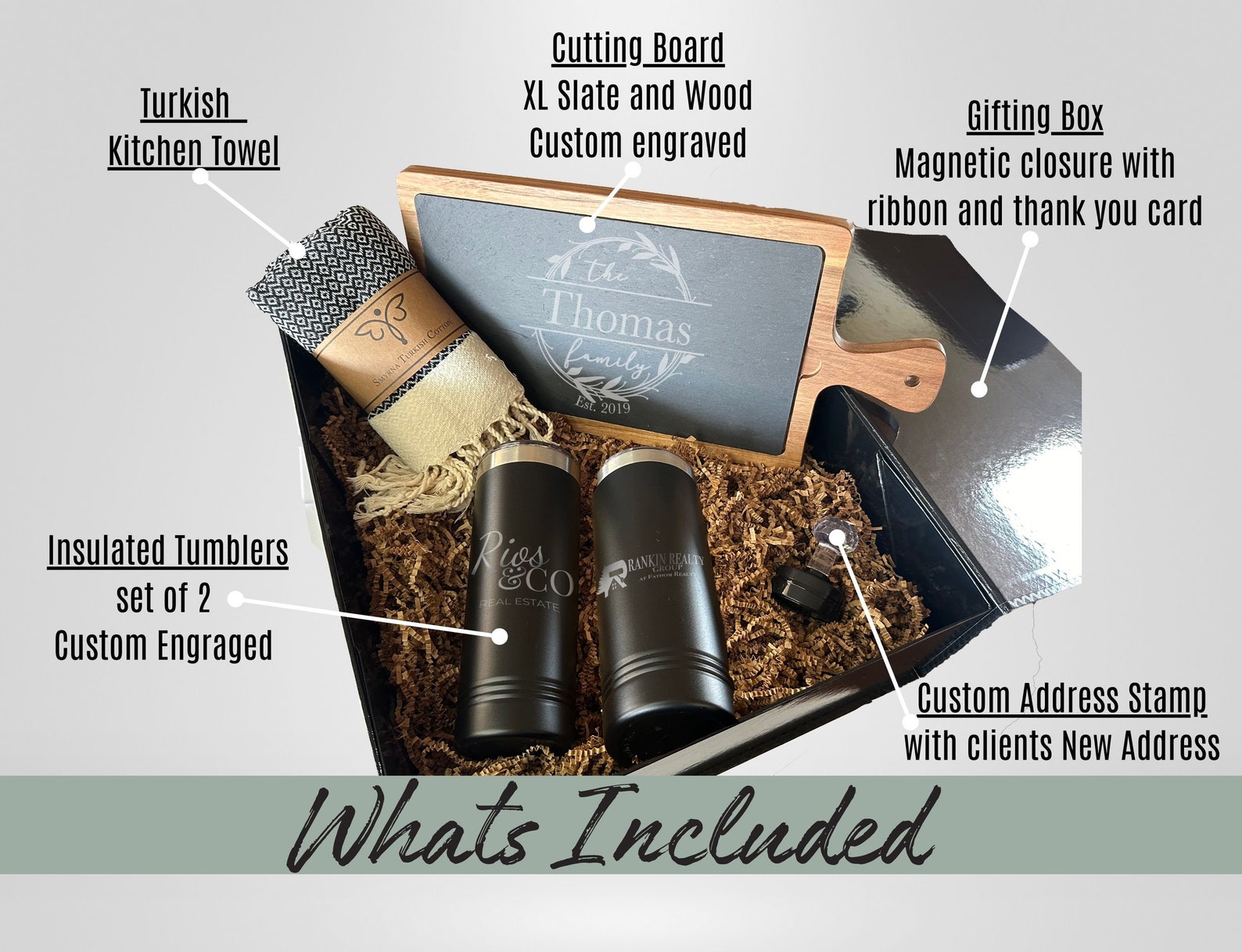 Custom Client Gift for Realtor Closing Gift for Client Housewarming ...