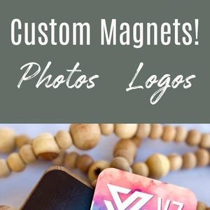 Custom Logo Magnet for Small Business Advertising Promotional Products ...