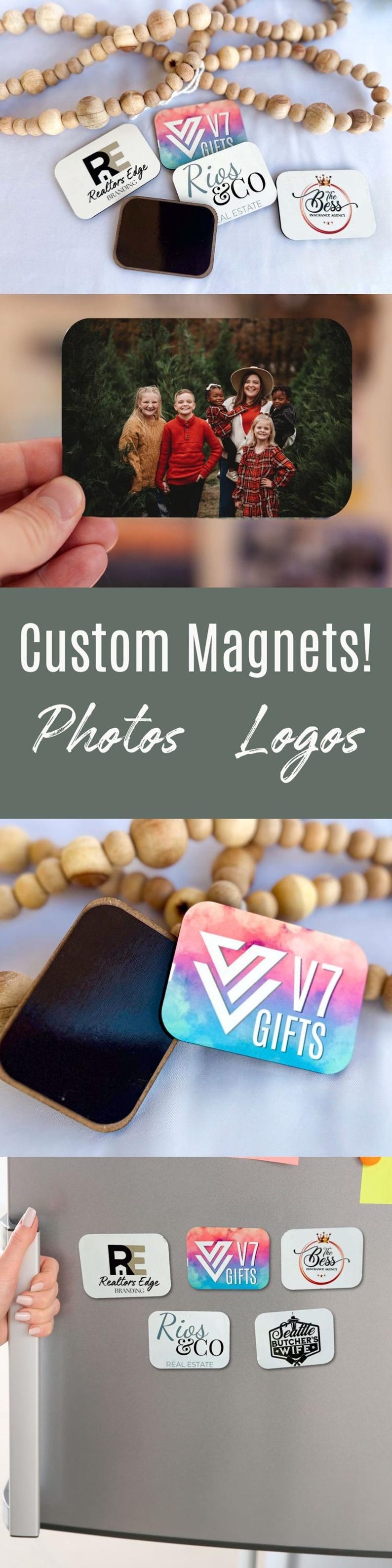 Custom Logo Magnet for Small Business Advertising Promotional Products ...
