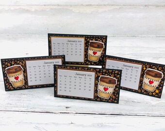 Small Stand up Desk Calendar - Etsy