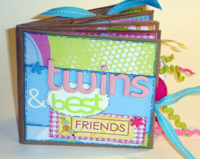 Twins and Best Friends Paper Bag Scrapbook - Etsy