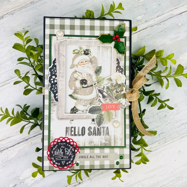 Santa Folio Album - Etsy