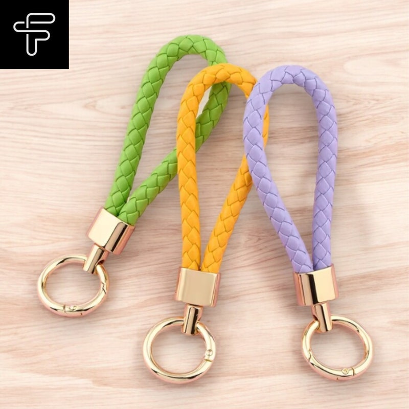 Braided Keychain - Etsy