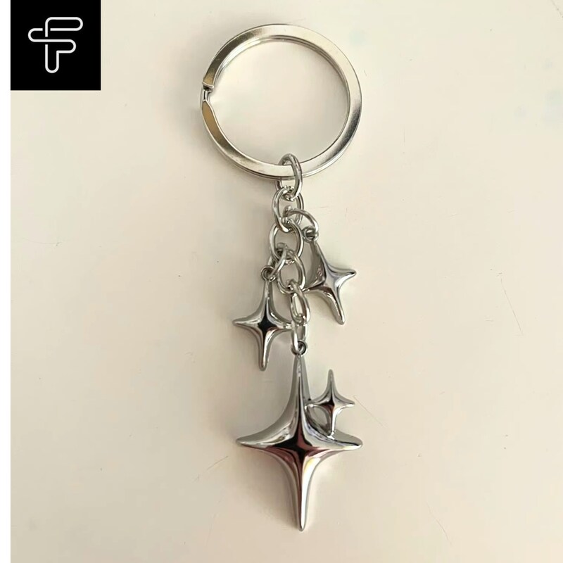 Star Keychain - Etsy