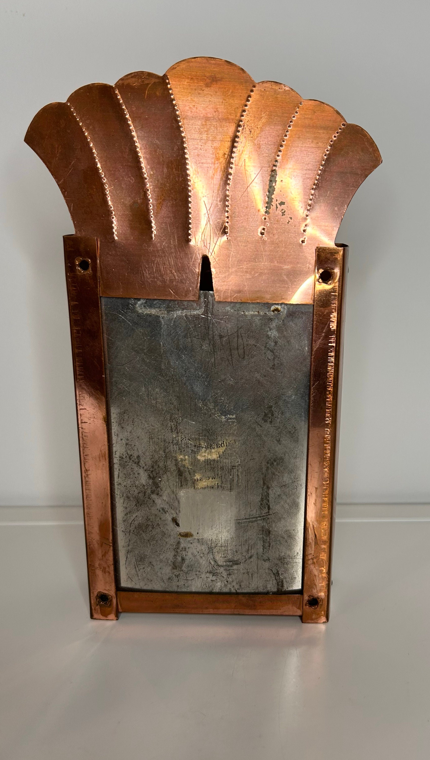 Vintage Swedish Copper Match Holder - Etsy