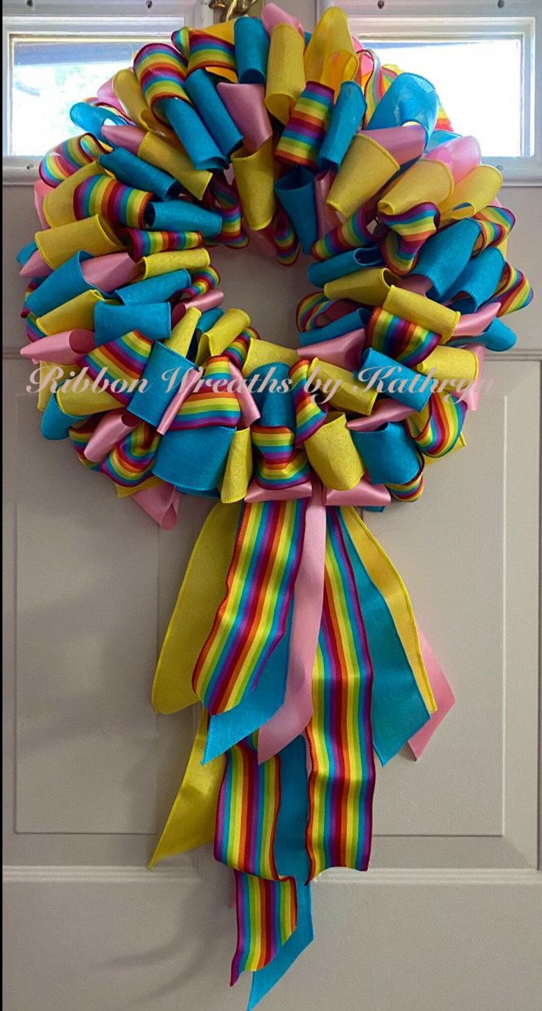 Pan Pride Ribbon Wreath by Kathryn™ - Etsy