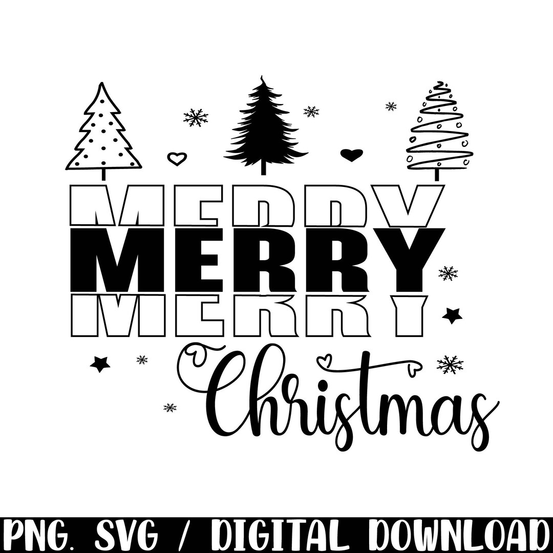 Christmas Vibes SVG PNG PDF, Christmas Shirt Svg, Merry Christmas Svg ...